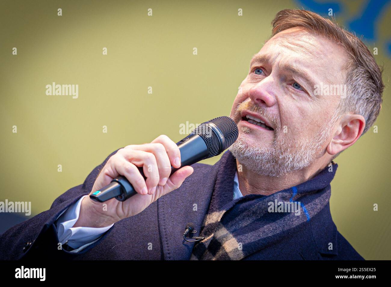 Hanover, Germany. 14th Jan, 2025. Christian Lindner, Federal Chairman ...