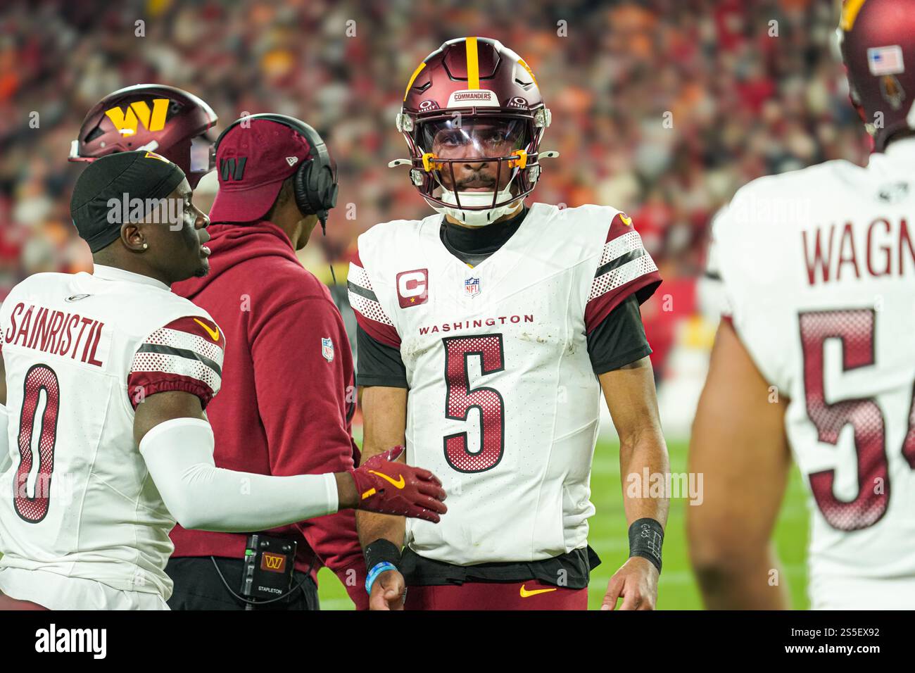 Tampa Bay, Florida, USA, January 12, 2025, Washington Commanders ...