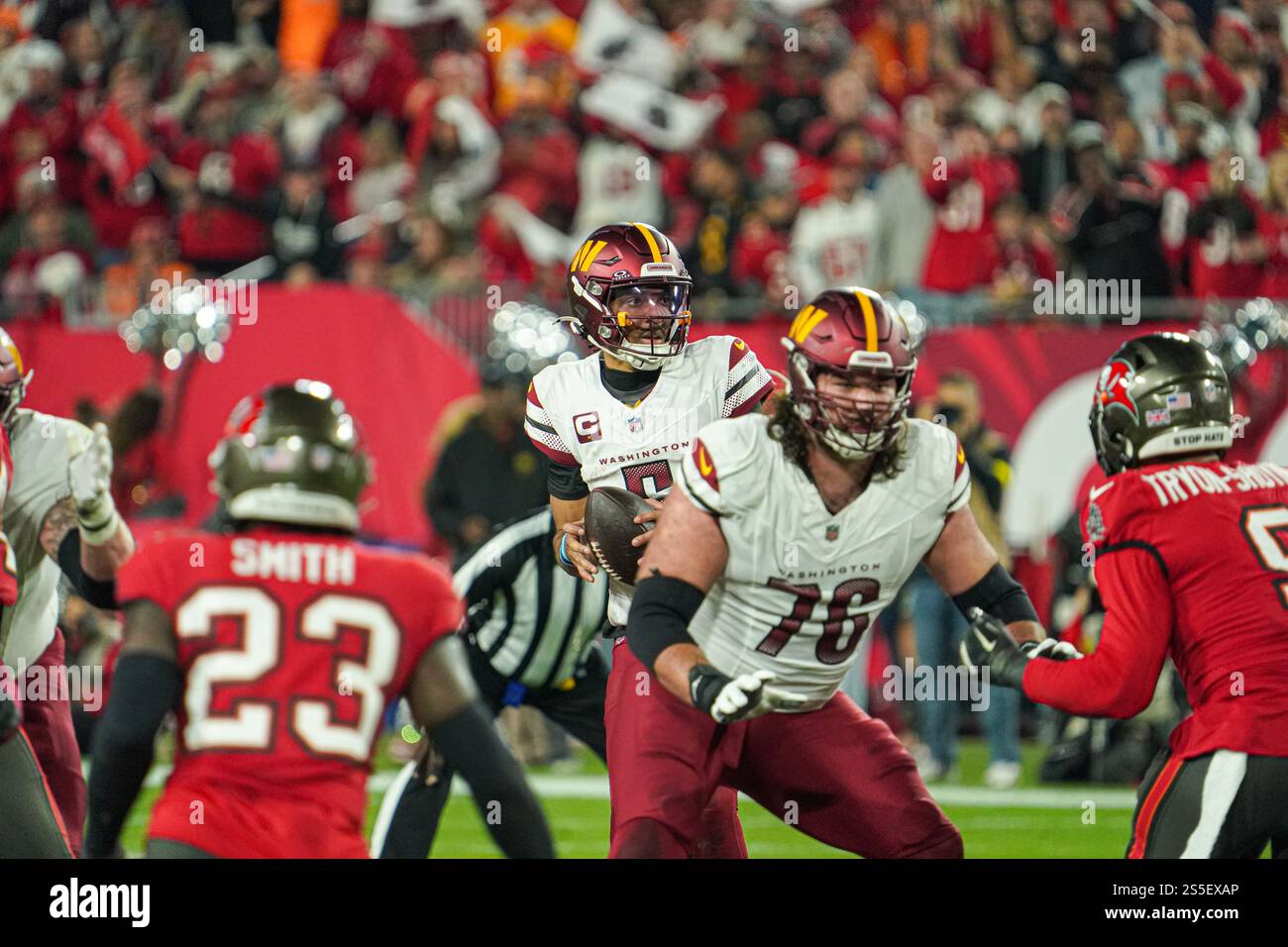 Tampa Bay, Florida, USA, January 12, 2025, Washington Commanders ...