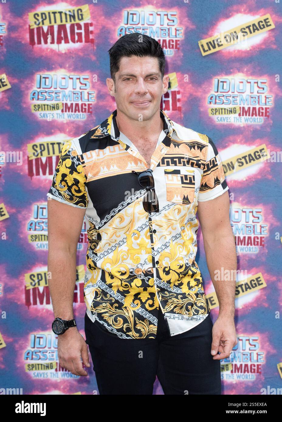 Ronan Summers attends the opening night of ‘ Idiots Assemble: Spitting ...
