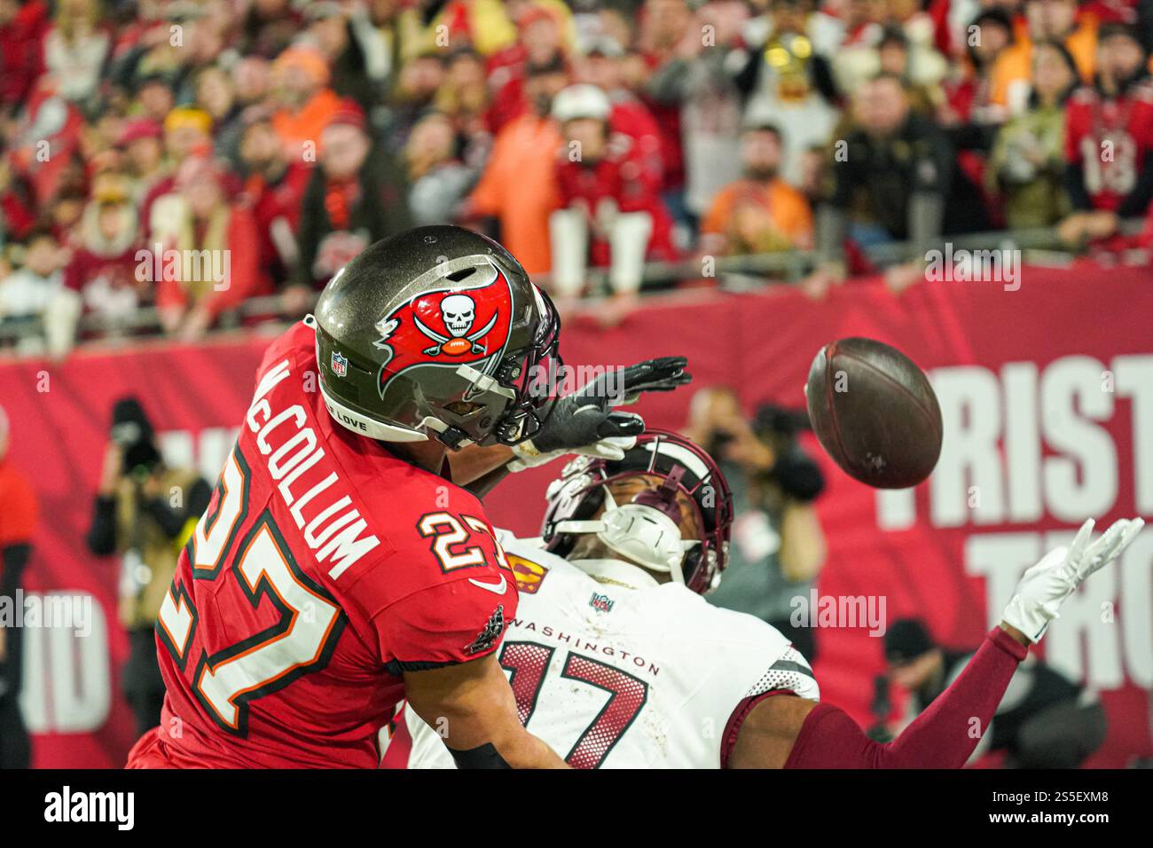 Tampa Bay, Florida, USA, January 12, 2025, Washington Commanders wide ...