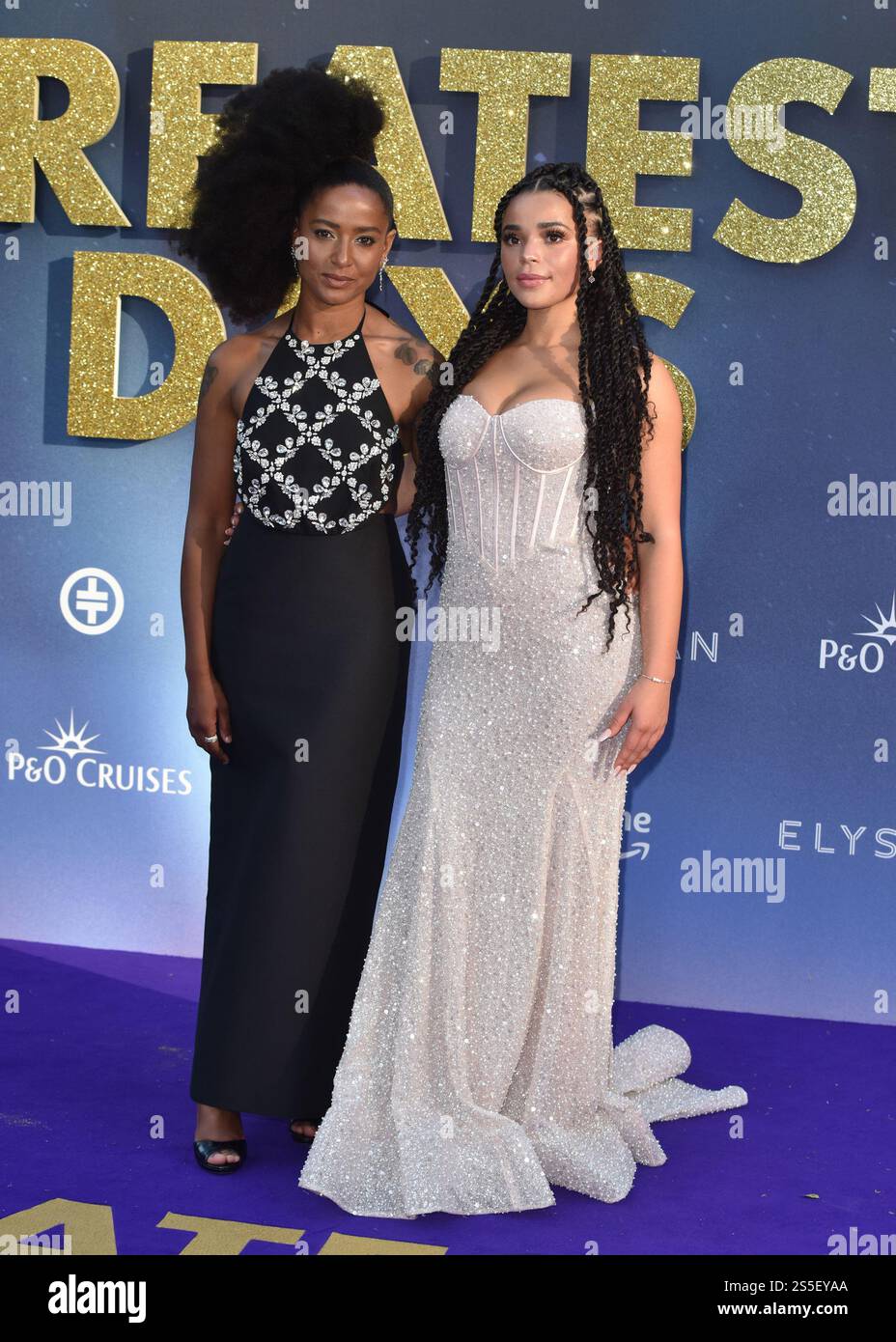 Amaka Okafor and Nandi Hudson attends ' Greatest Days ' World Premiere ...