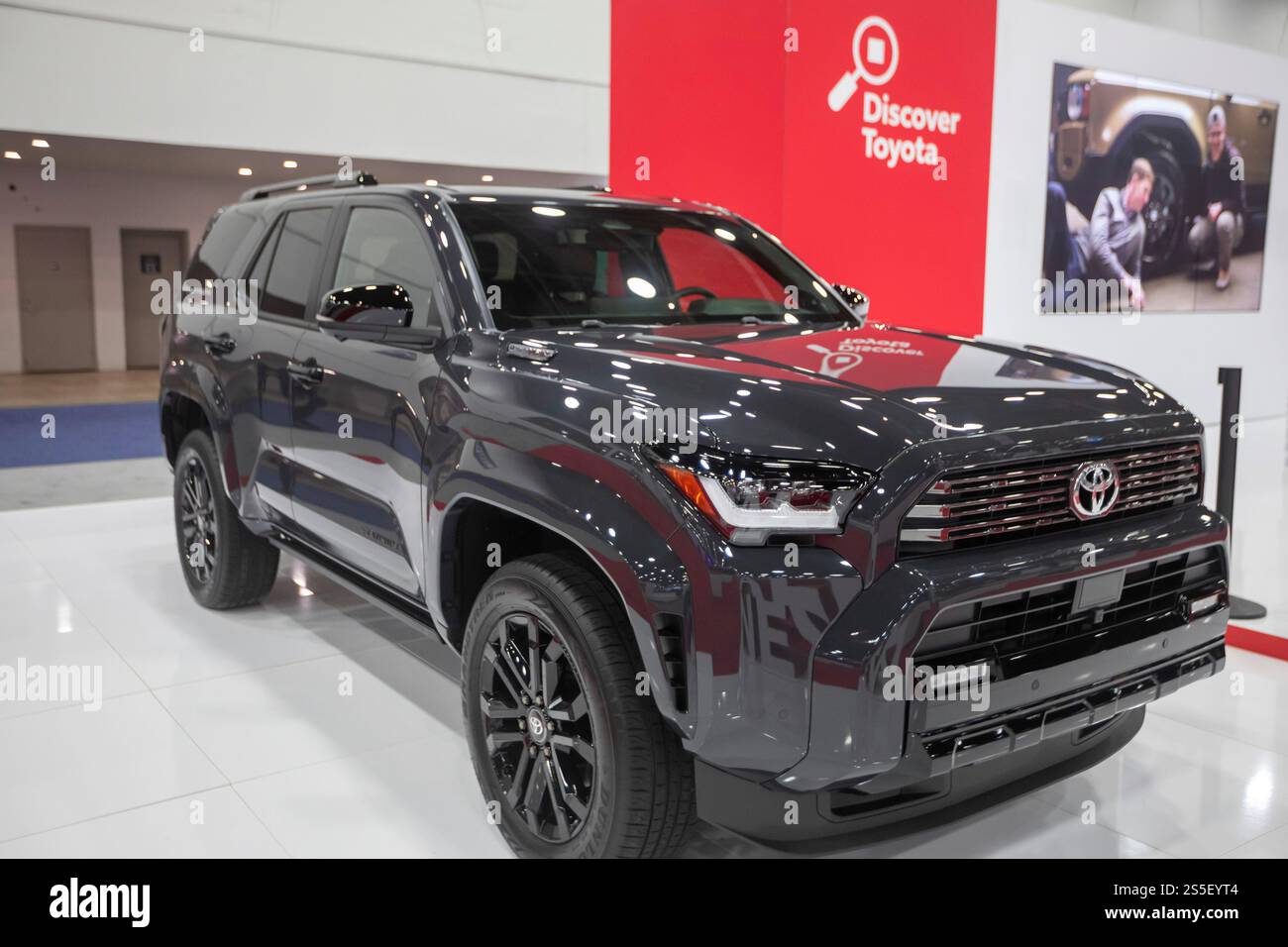 Detroit, Michigan, USA. 10th Jan, 2025. The 2025 Toyota 4Runner at the ...