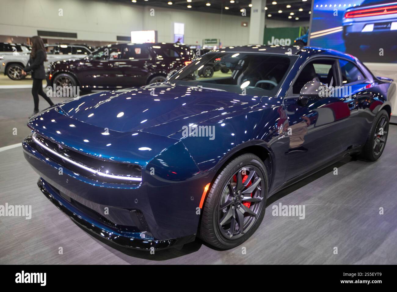 Detroit, Michigan, USA. 10th Jan, 2025. The 2025 Dodge Charger at the ...