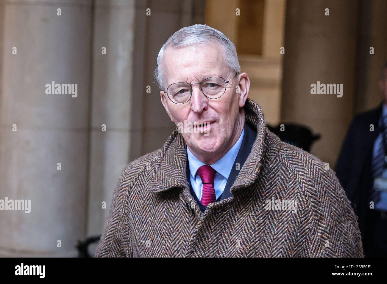 London, UK. 14th Jan, 2025. Hilary Benn, Northern Ireland Secretary, MP ...