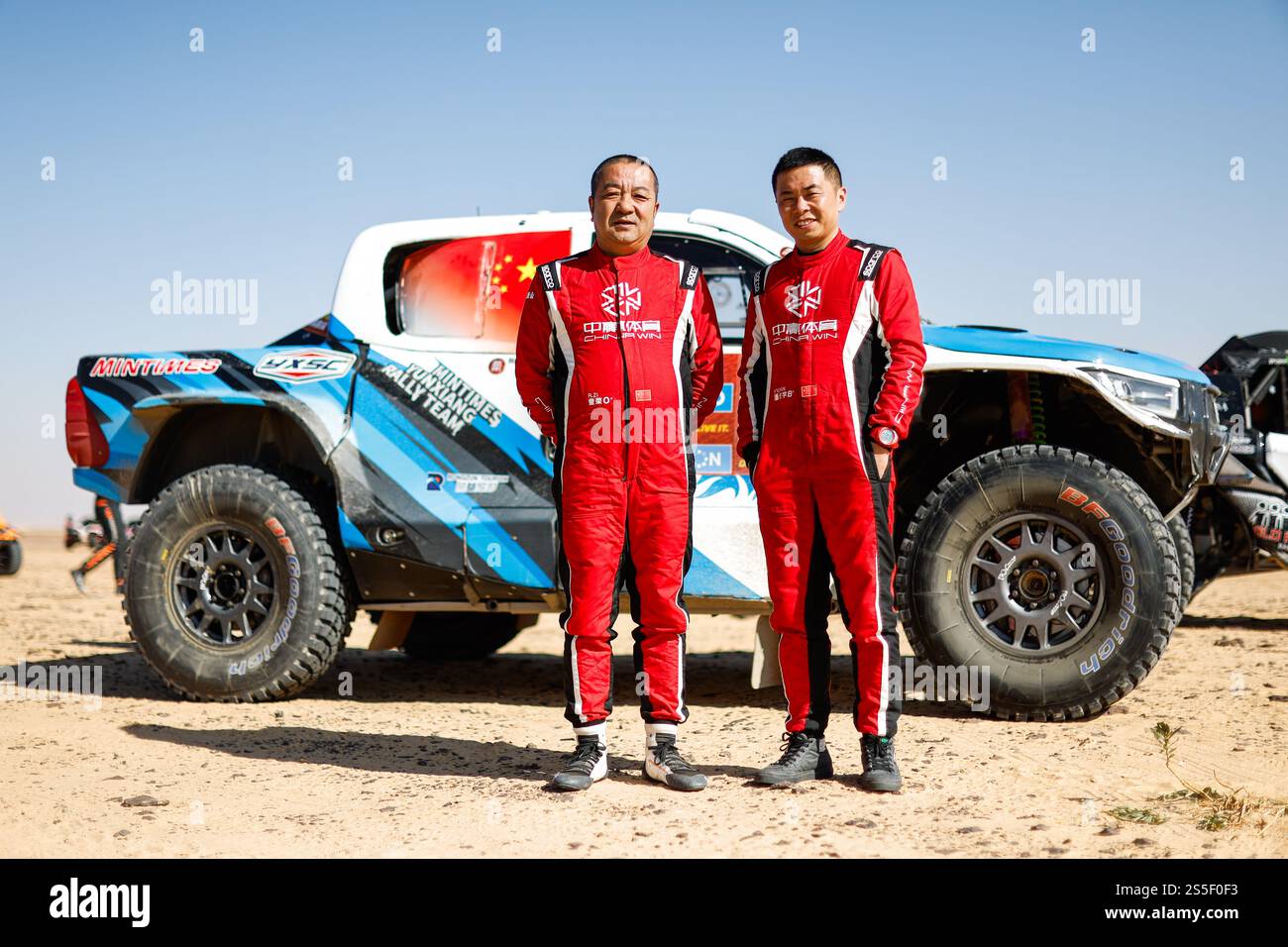 215 ZHANG Guoyu (chn), WANG Yicheng (chn), Toyota, Mintimes Yunxiang Rally Team, FIA W2RC ...