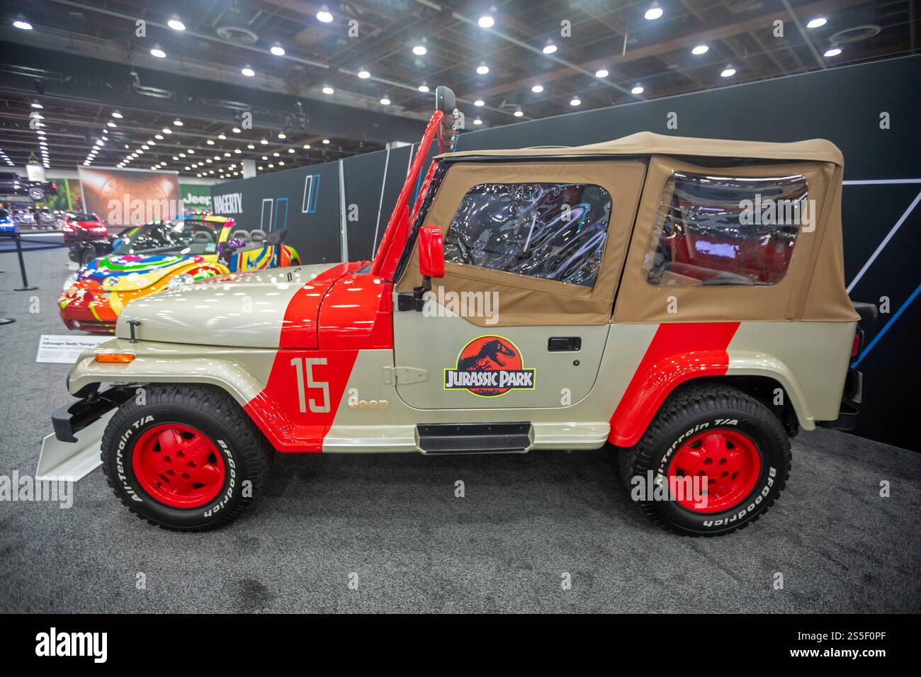 Detroit, Michigan, USA. 10th Jan, 2025. A 1993 Jeep Wrangler used in ...