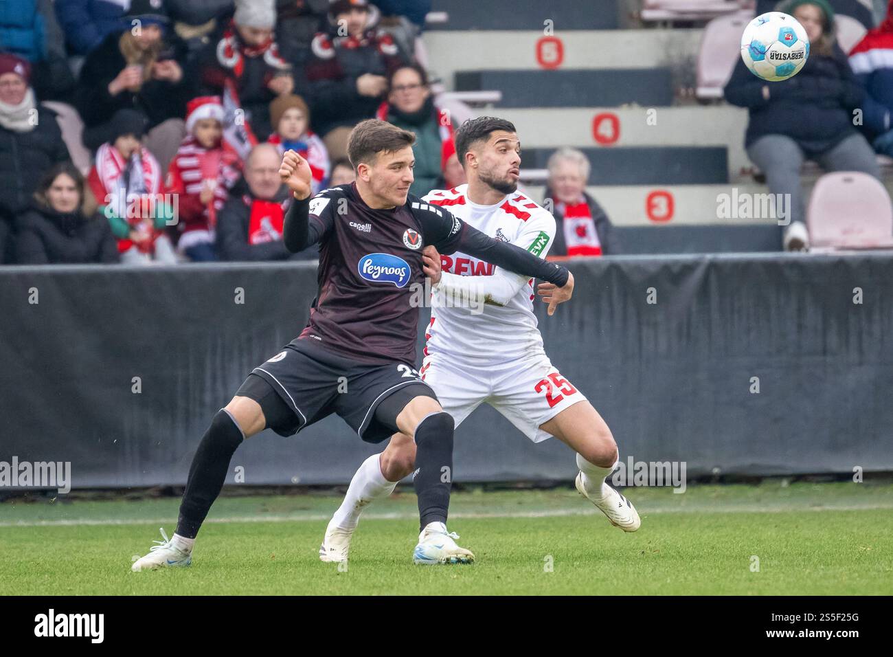 Koeln, Deutschland. 14th Jan, 2025. 14.01.2025, Fussball: Freundschaftsspiel, 1. FC Koeln ...
