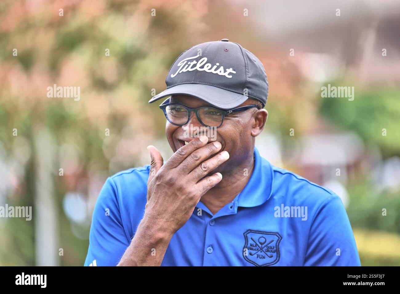 Kriss Akabusi at Celebrity Golf ProAm @ The Belfry, 28th June 2023 ...