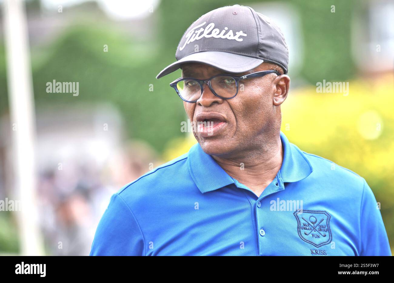 Kriss Akabusi at Celebrity Golf ProAm @ The Belfry, 28th June 2023 ...