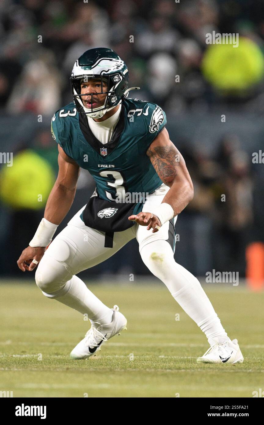 Philadelphia Eagles linebacker Nolan Smith Jr. (3) in action during the ...