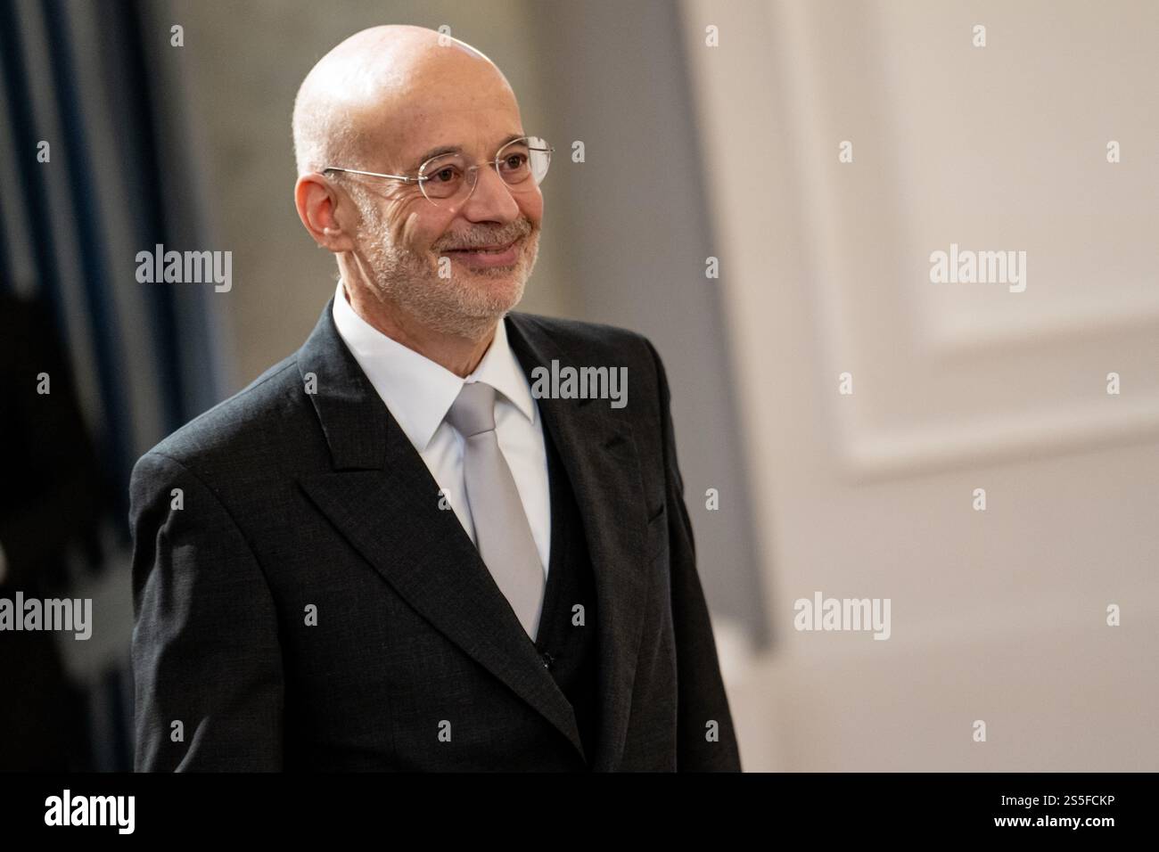 14 January 2025, Berlin: Alan Meltzer, Chargé d'Affaires of the US ...