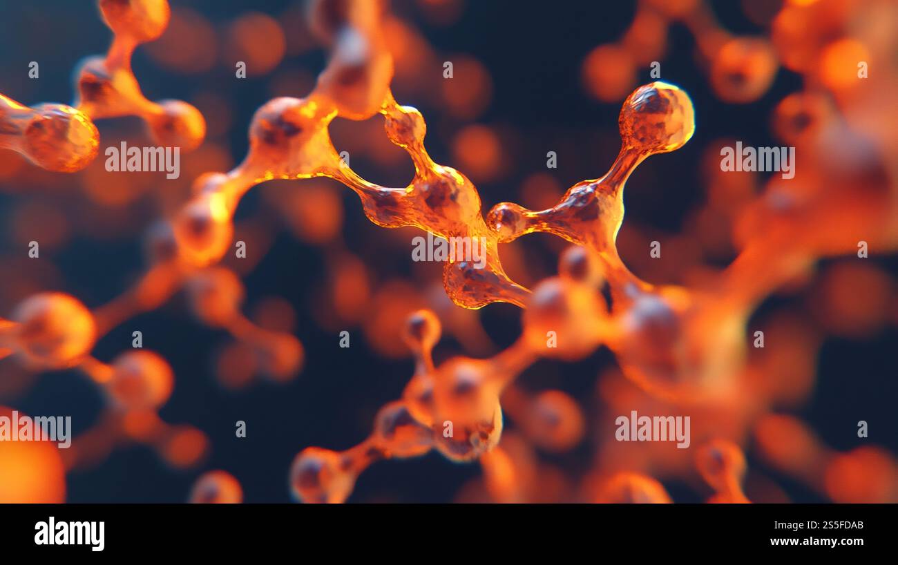 Visualizing the dynamic structure of a molecular compound or peptide ...