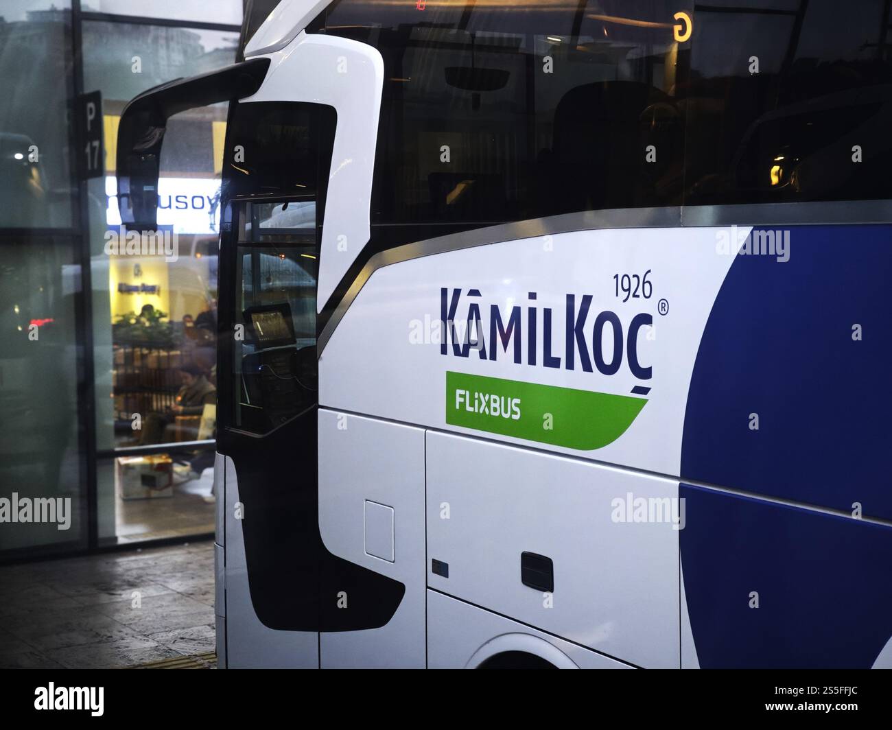 Istanbul, Turkey - December 1, 2024: The famous intercity bus company ...