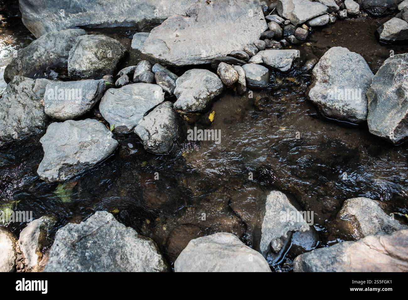 Top view waterfall in rainforest hi-res stock photography and images ...