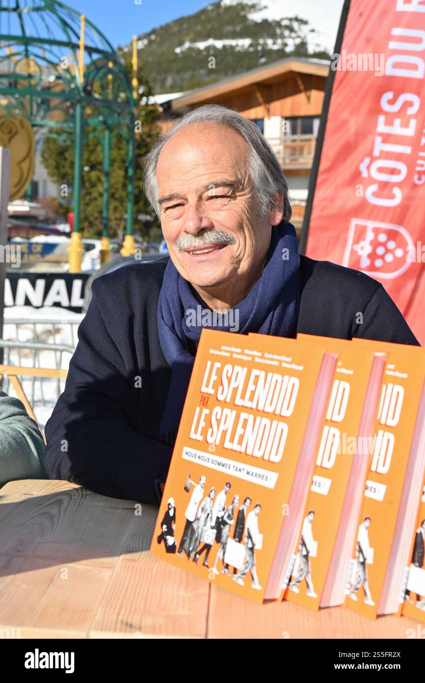 Jean-Pierre Lavoignat posing during the book signing session organised ...