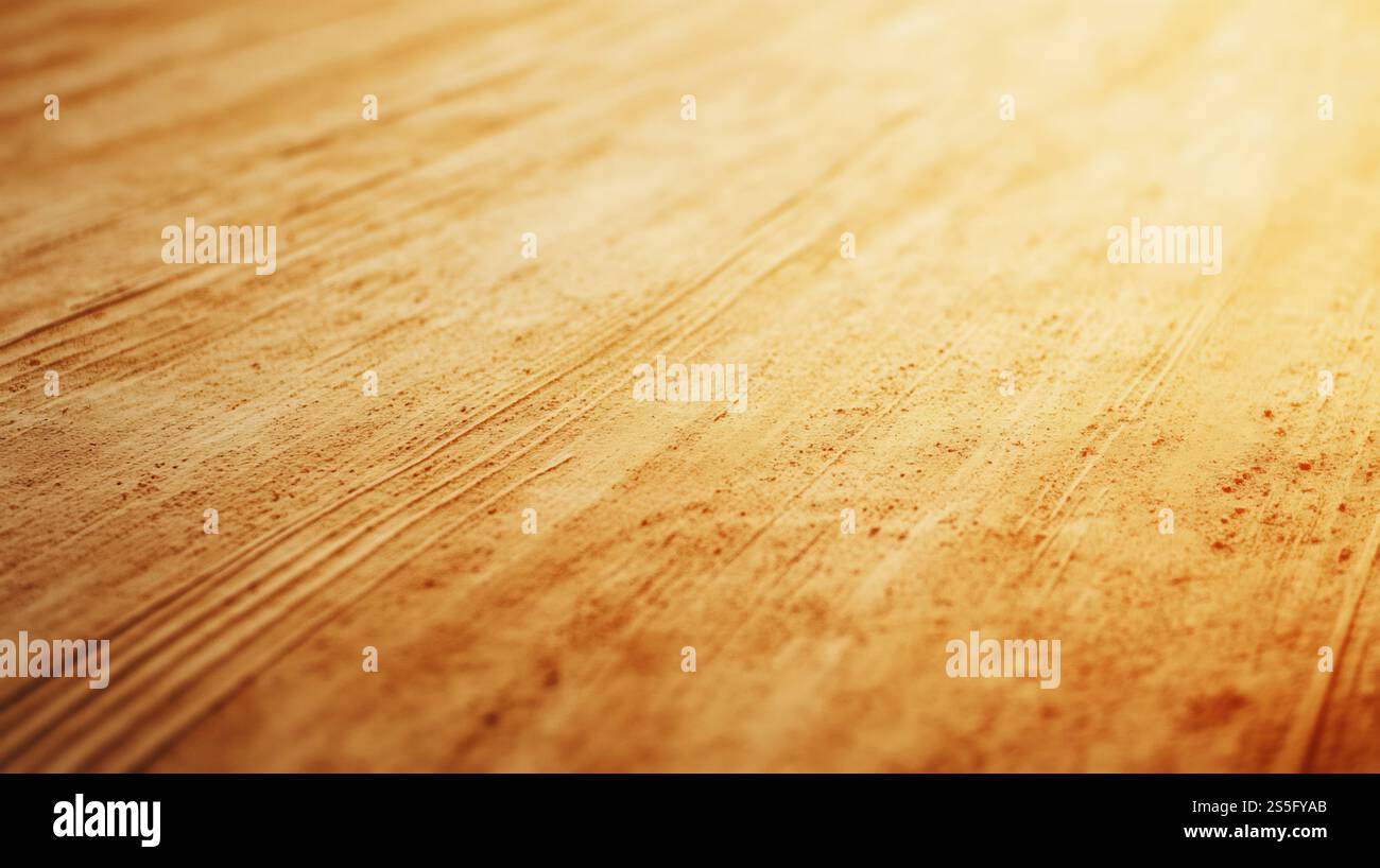 Warm and hazy sunlight beams casting a radiant glow over a vintage ...