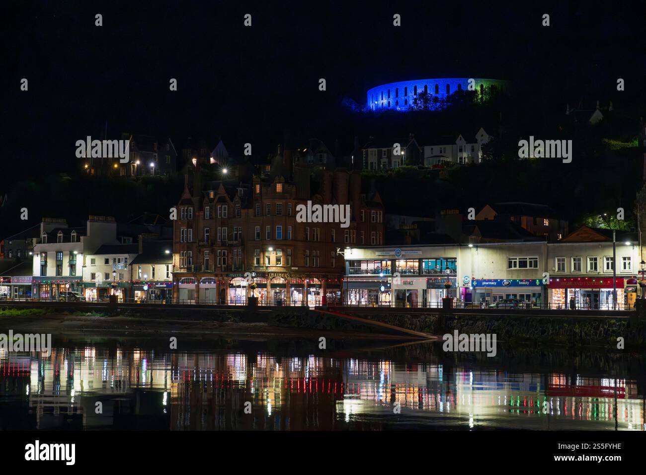 Oban, Argyll & Bute, port and ferry terminal town for islands on ...