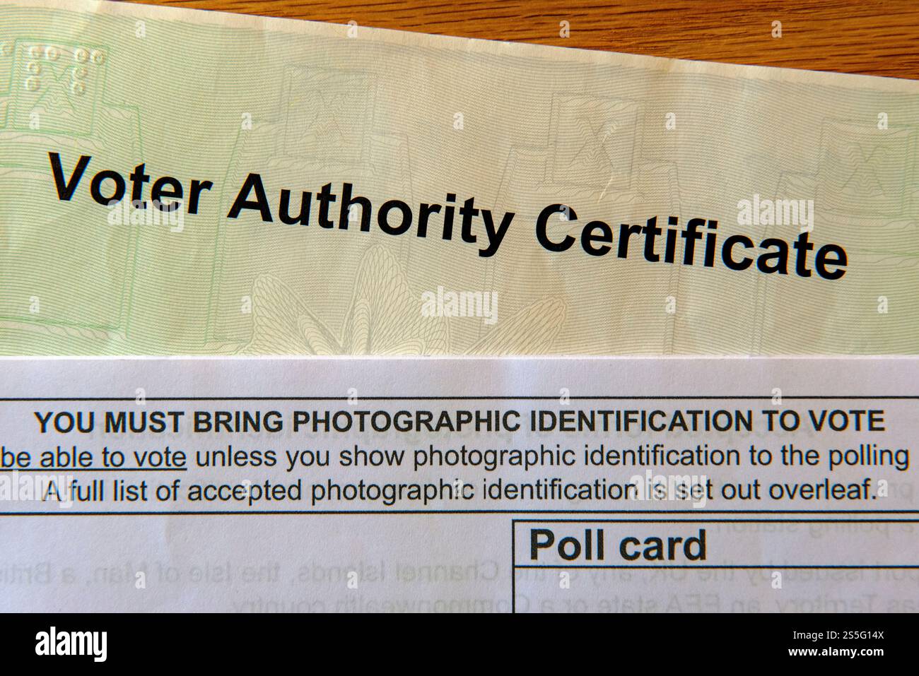 Voter Authority Certificate with Poll Card as photo' ID is now required ...