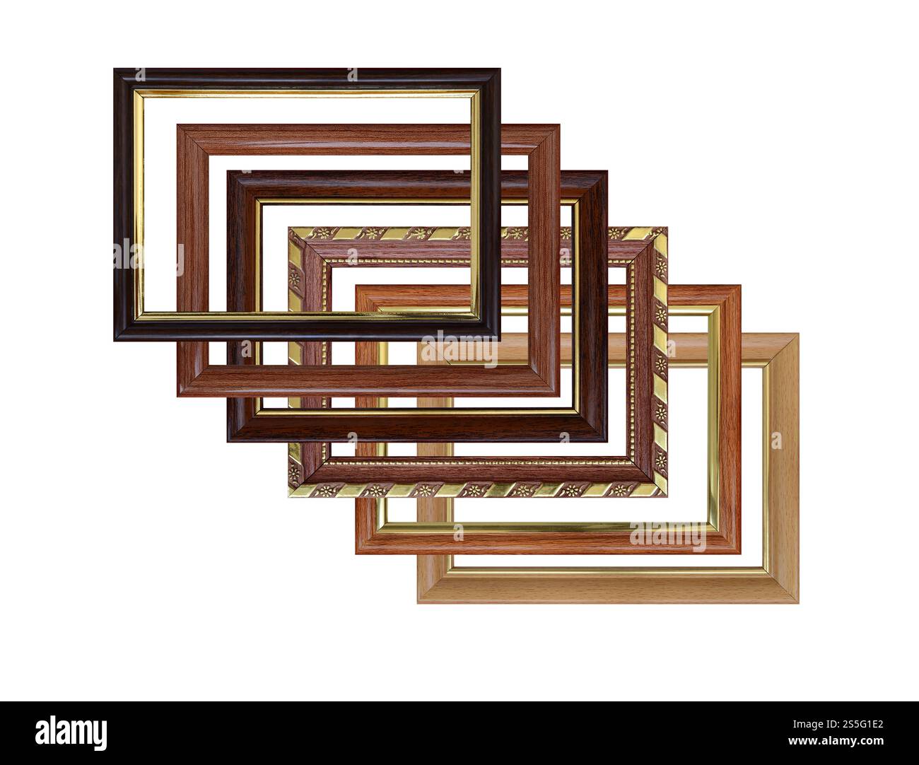 Empty picture frames wall hi-res stock photography and images - Alamy