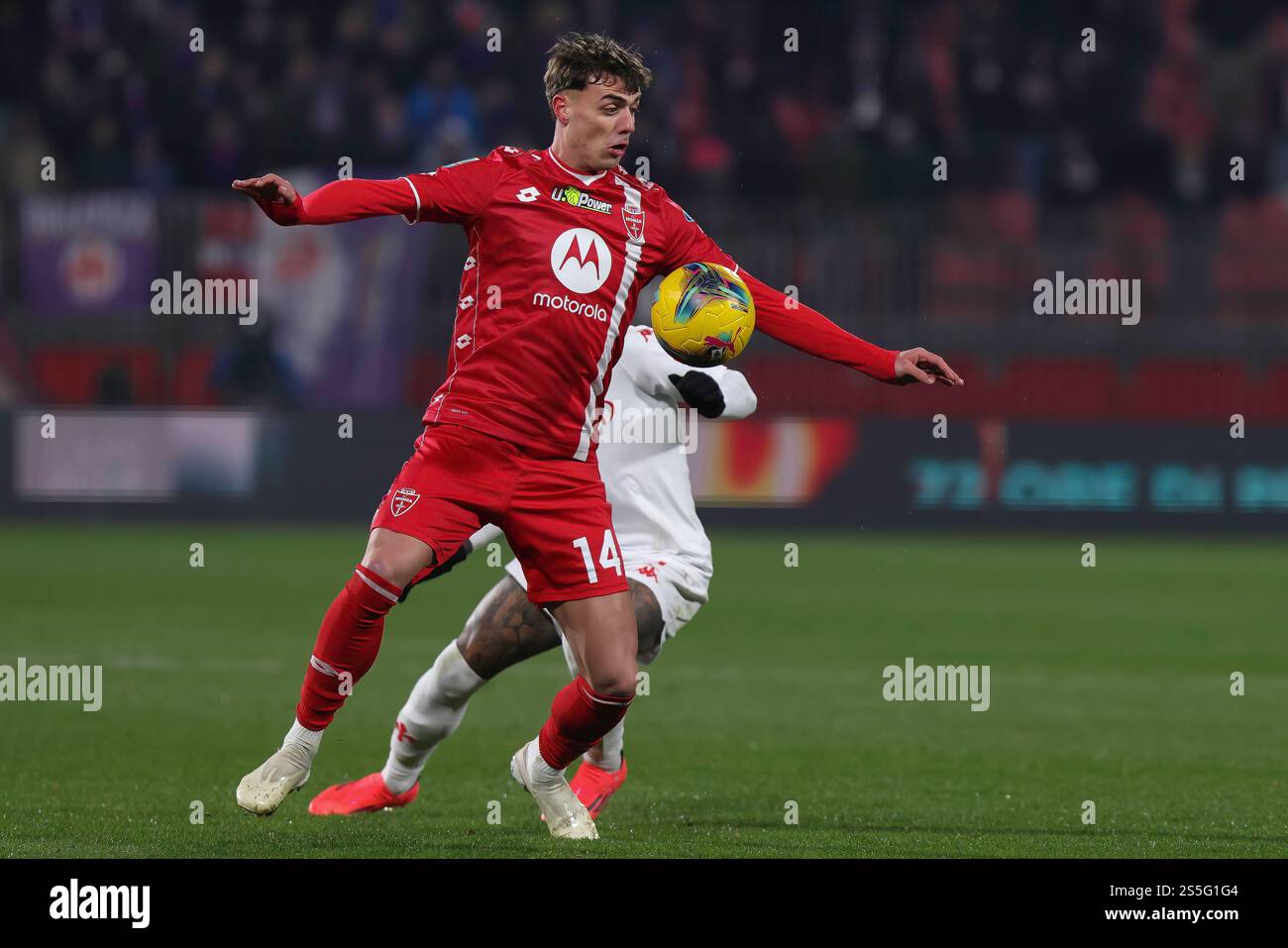 Monza, Italy. 14th Jan, 2025. Italy, Monza, 2025 01 13: Daniel Maldini ...