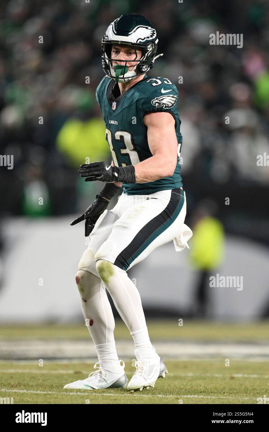 Philadelphia Eagles cornerback Cooper DeJean (33) in action during the ...