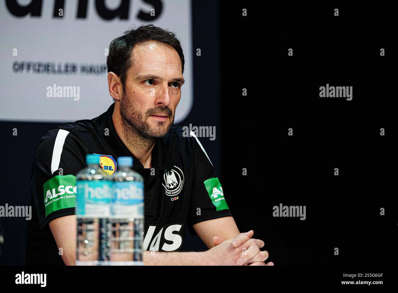 Benjamin Chatton (Deutschland, Manager) GER, Pressekonferenz ...