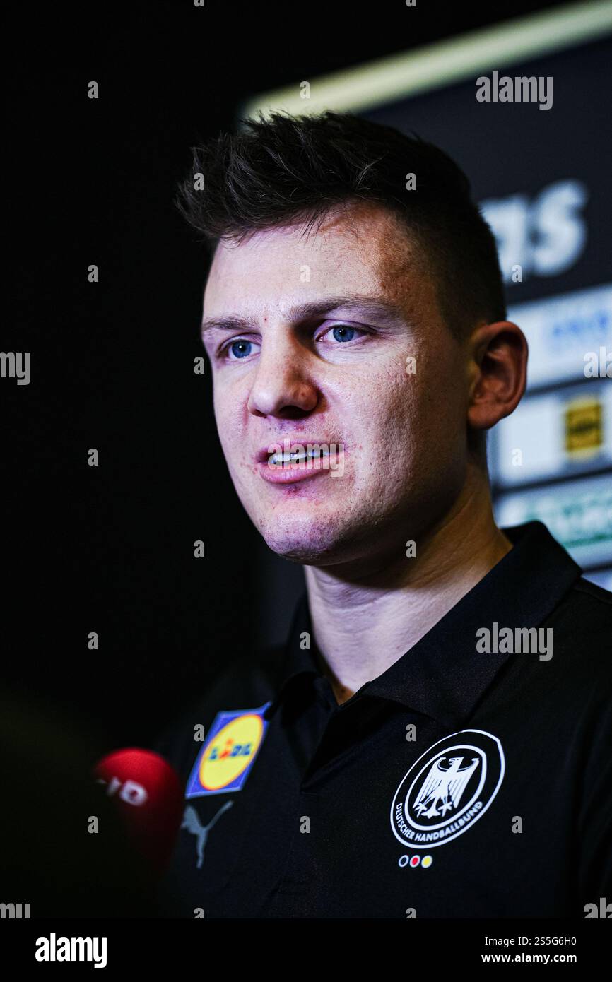 Christoph Steinert (Deutschland, #44) GER, Pressekonferenz Deutschland ...
