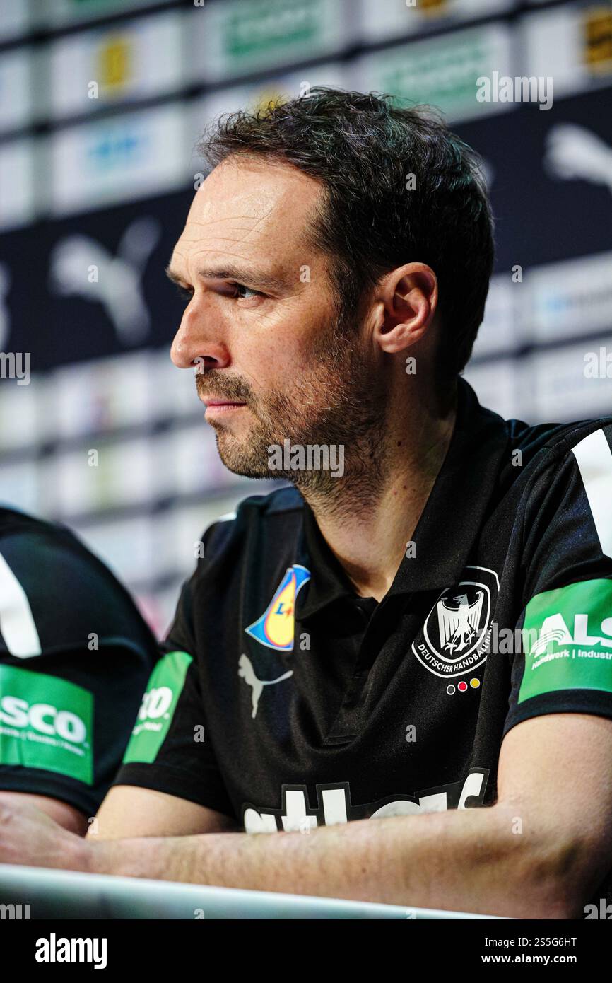 Benjamin Chatton (Deutschland, Manager) GER, Pressekonferenz ...