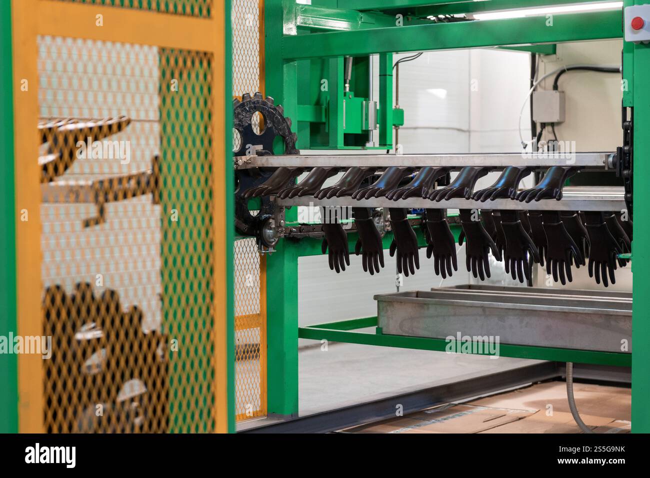 Factory scene assembly line robotics hi-res stock photography and ...