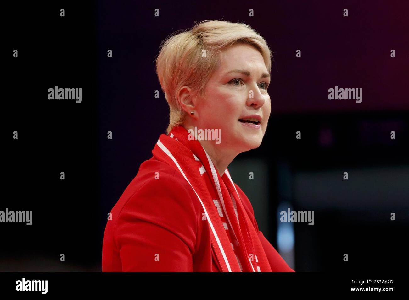 Berlin, Germany, January 11, 2025. Manuela Schwesig, Prime Minister and ...