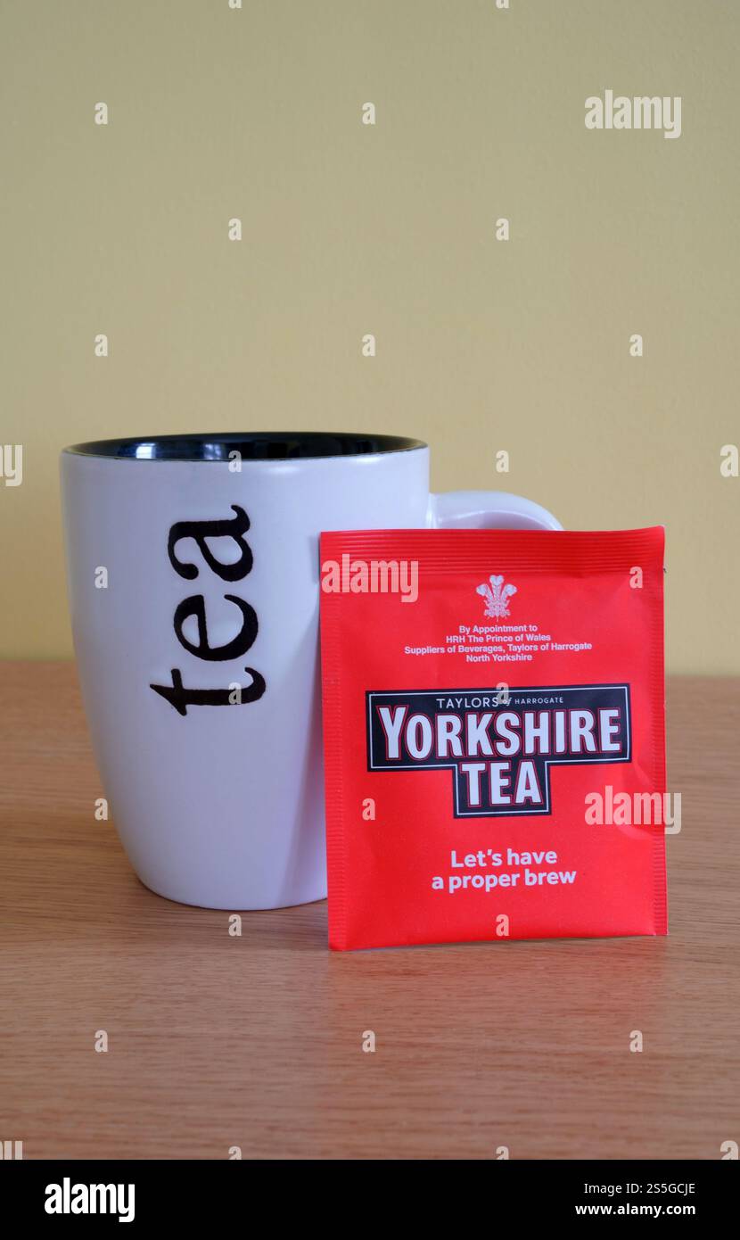 Taylor's Of Harrogate Yorkshire Tea and Mug Stock Photo - Alamy