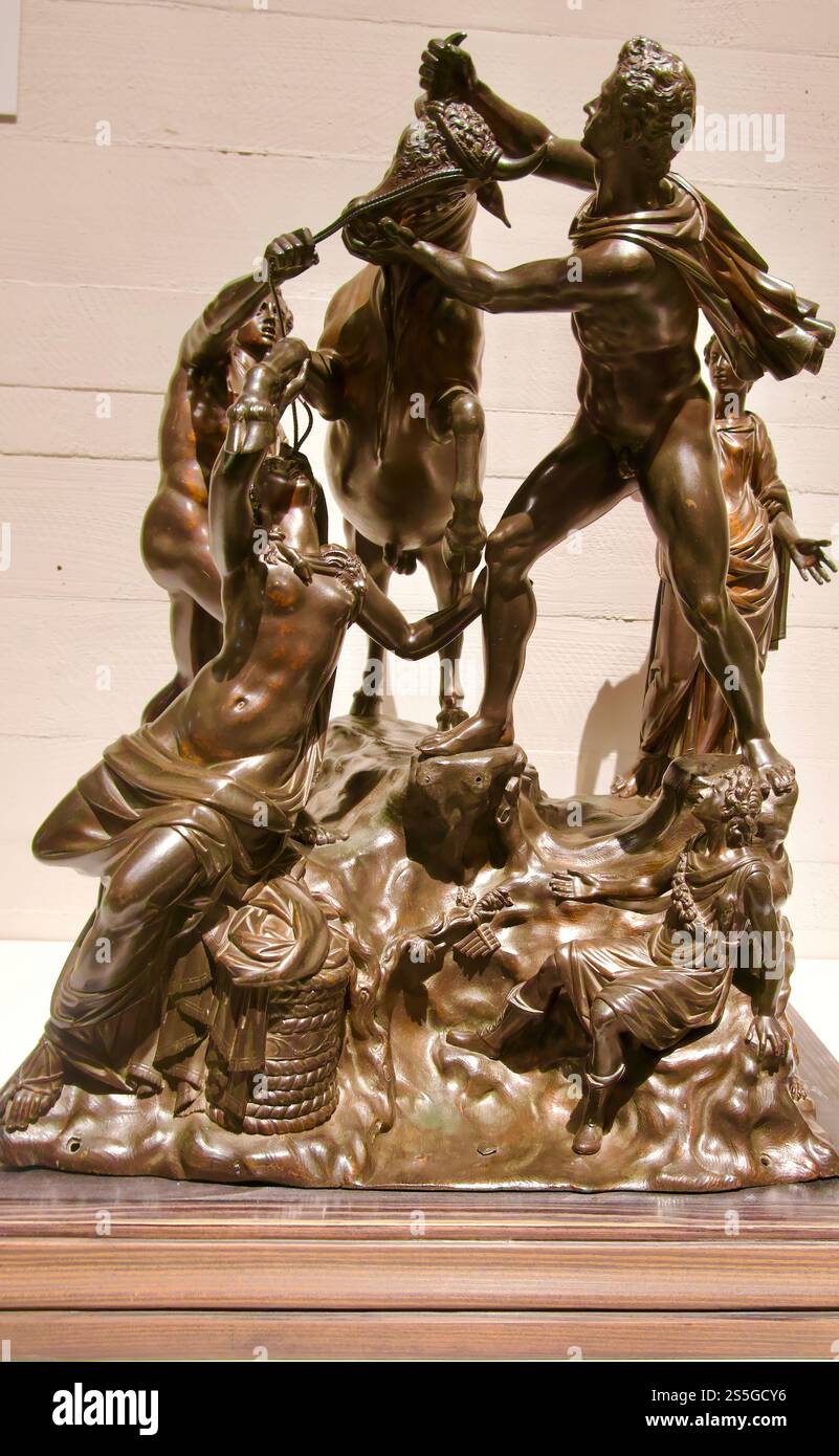 1617 bronze sculpture depicting the fable of Dirce Toro Farnesio by ...