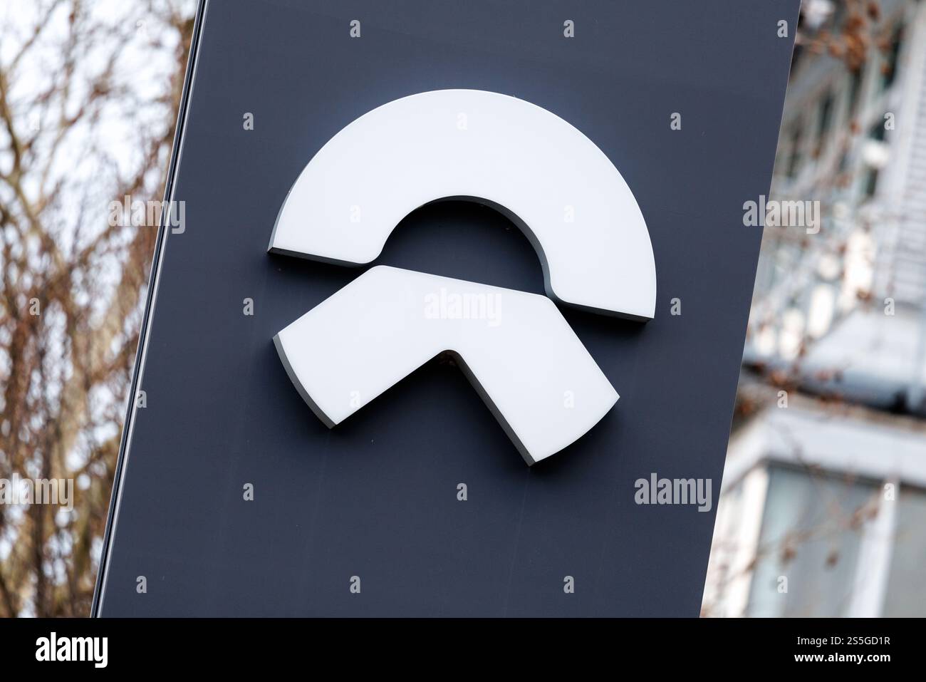 Munich, Germany. 10th Jan, 2025. The brand logo of Chinese car ...