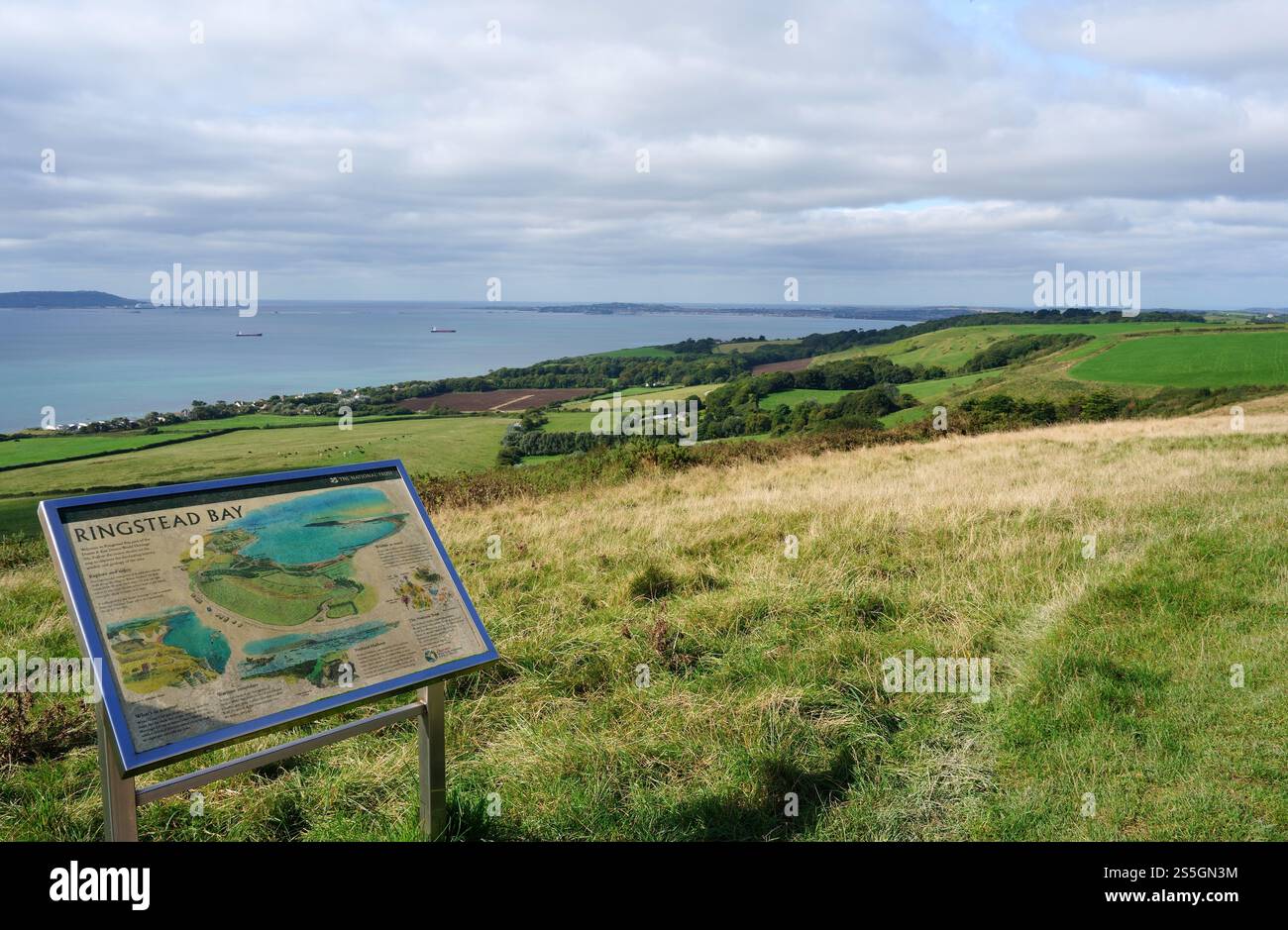 Ringstead Bay, Jurassic Coast, Dorset, England, UK in September Stock ...