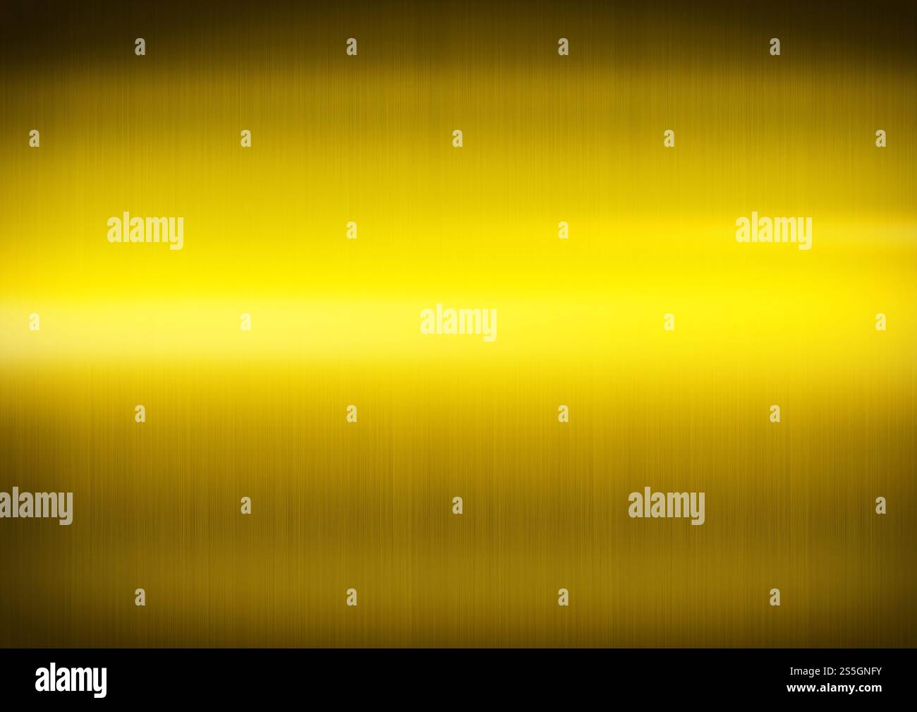 Yellow shiny brushed metal. Horizontal background texture wallpaper ...