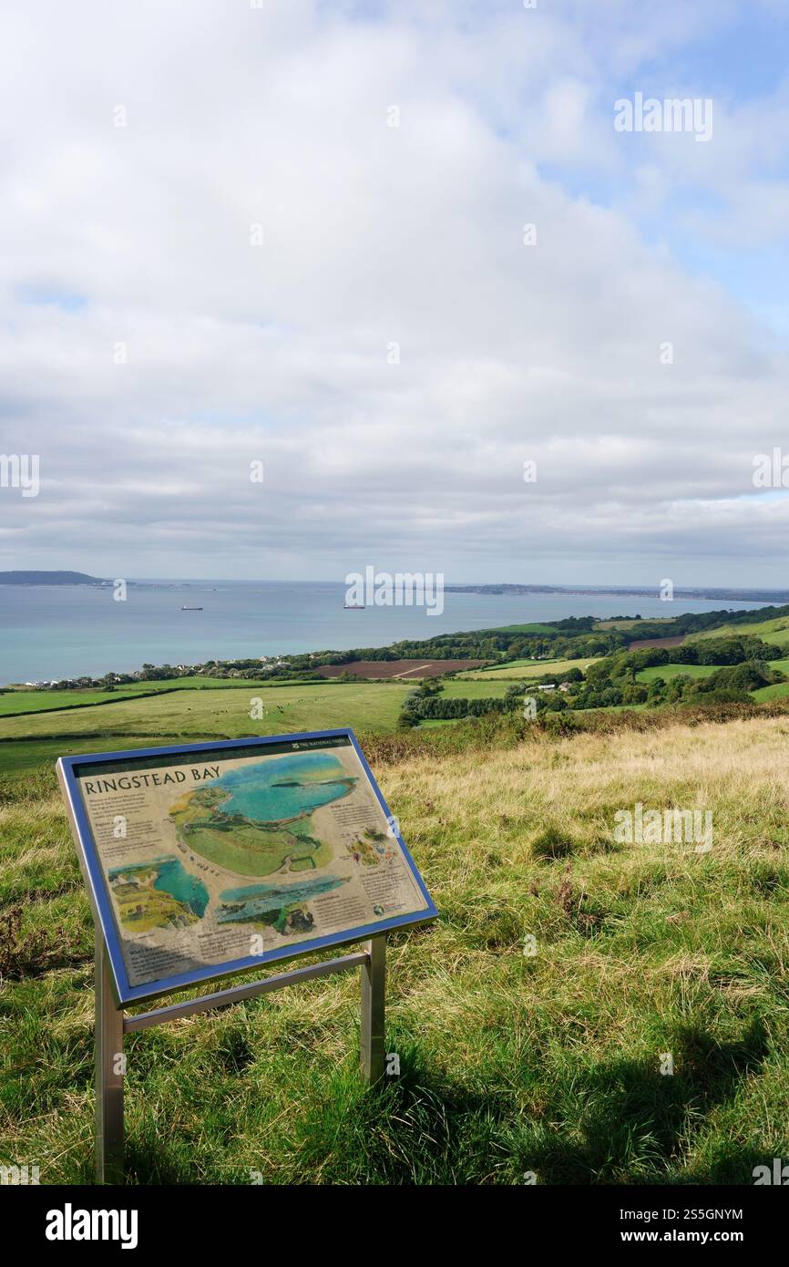 Ringstead Bay, Jurassic Coast, Dorset, England, UK in September Stock ...