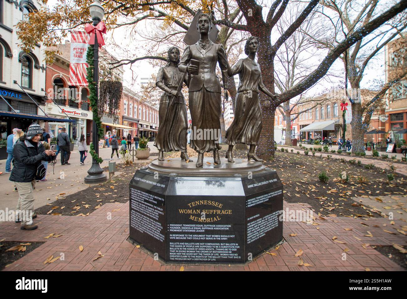 Tennessee Woman Suffrage Monument Stock Photo - Alamy