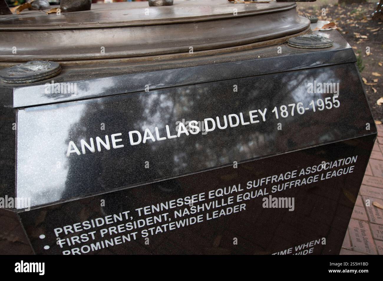 Tennessee Woman Suffrage Monument Stock Photo - Alamy