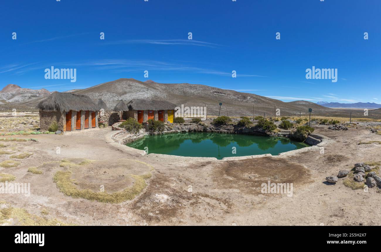 Logen Thermal Baths. Salinas and Aguada Blanca Reserve, Arequipa, Peru ...