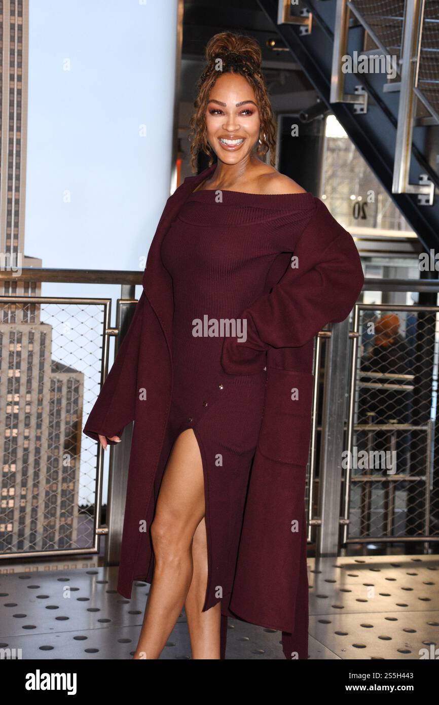 New York, NY, USA. 14th Jan, 2025. Meagan Good pictured as Prime Video ...