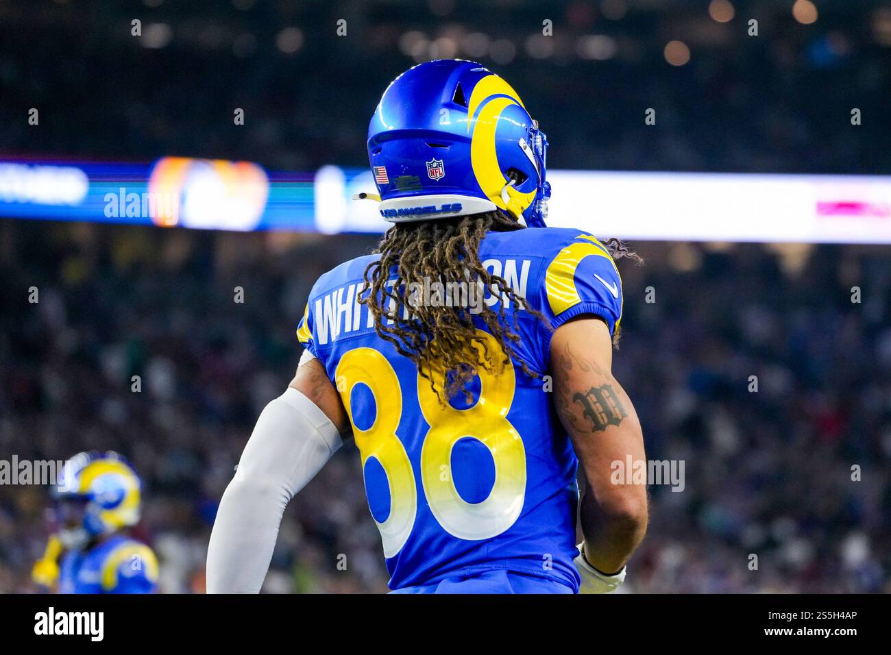 Los Angeles Rams wide receiver Jordan Whittington (88) during the first ...