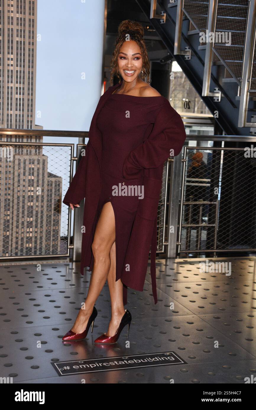 New York, NY, USA. 14th Jan, 2025. Meagan Good pictured as Prime Video ...