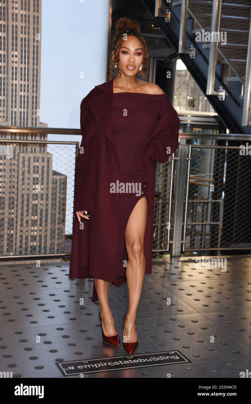 New York, NY, USA. 14th Jan, 2025. Meagan Good pictured as Prime Video ...