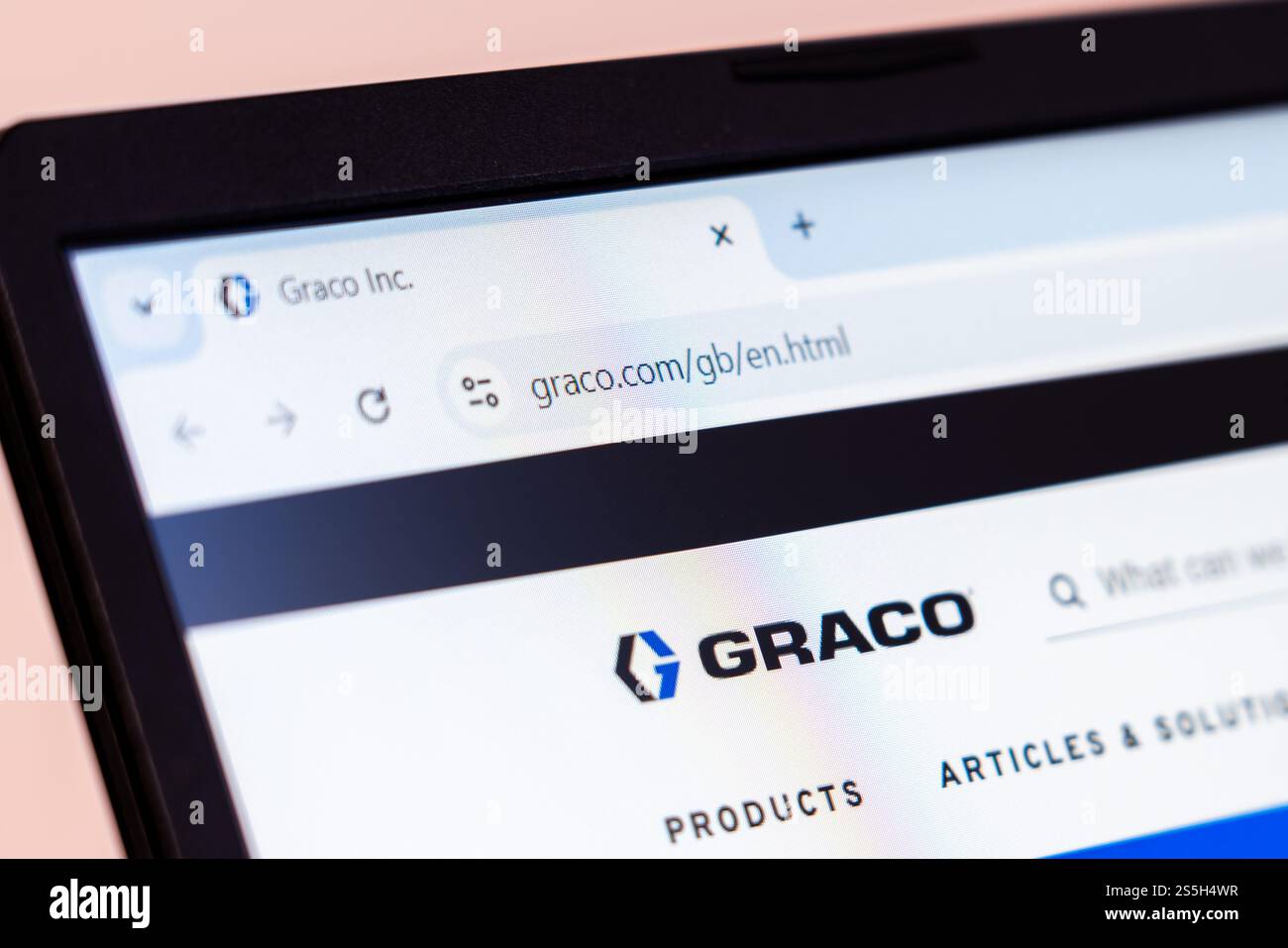 New York, USA - January 10, 2025: Graco industrial and commercial ...