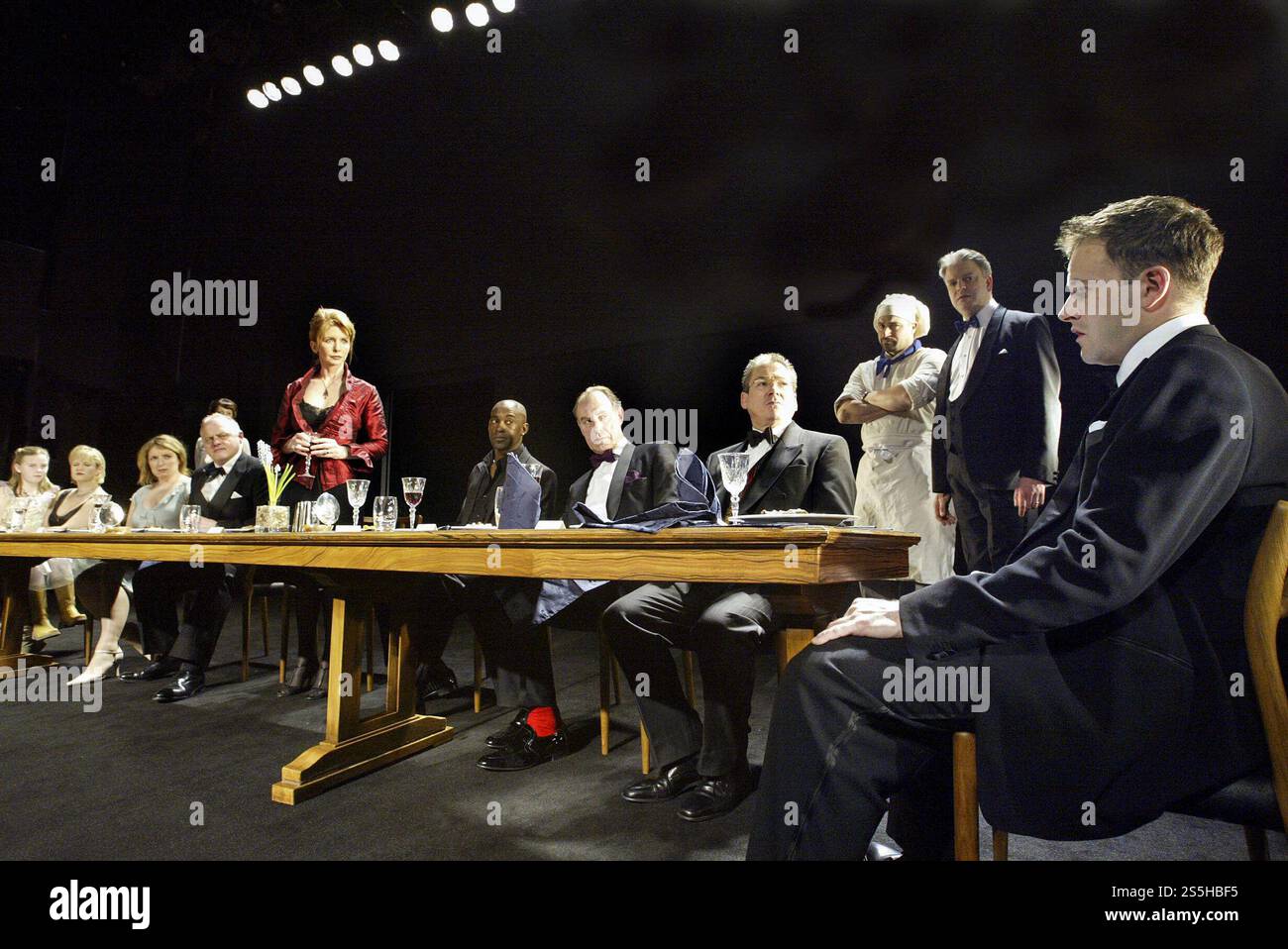 centre, standing: Jane Asher (Else) extreme right: Andrew Maud (Lars ...