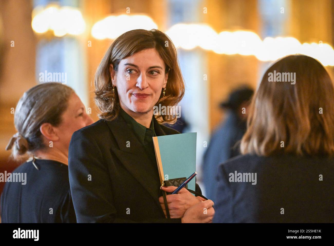 Paris, France. 14th Jan, 2025. French Deputy Minister for the City ...