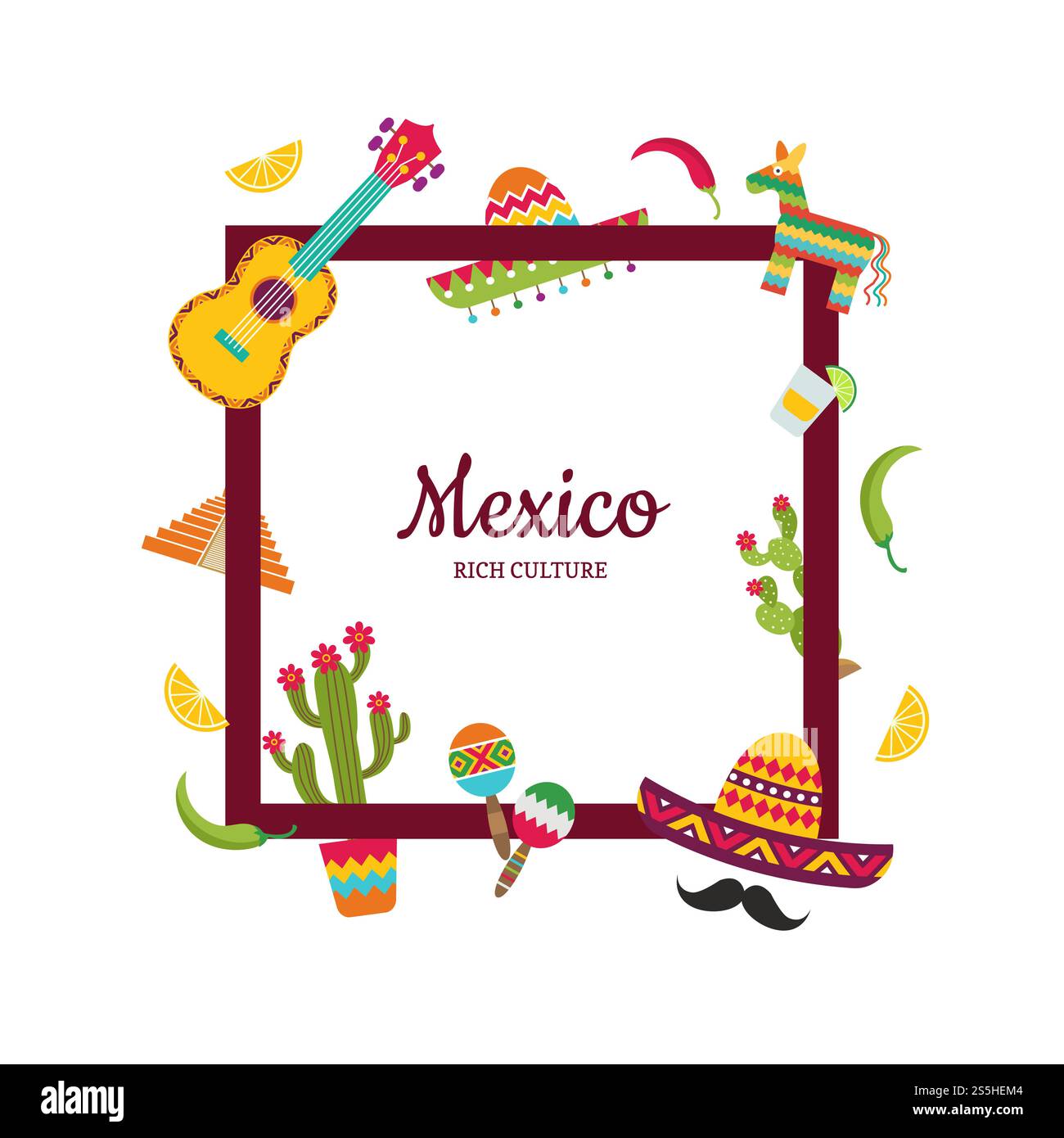 Infographic about mexico history hi-res stock photography and images ...
