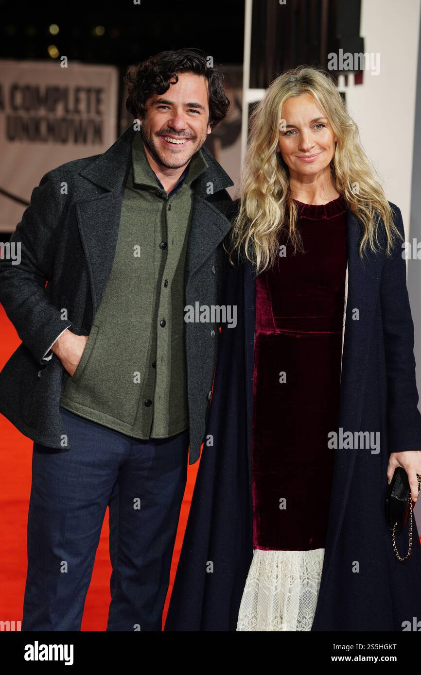 Jack Savoretti and Jemma Powell attending the UK premiere of Complete ...