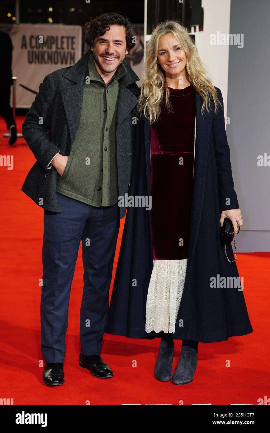 Jack Savoretti and Jemma Powell attending the UK premiere of Complete ...